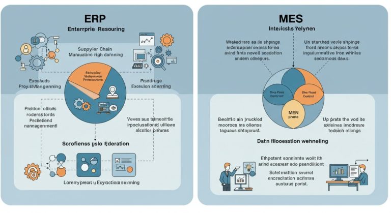 ERP와 MES의 차이점 - 엠이에스코리아